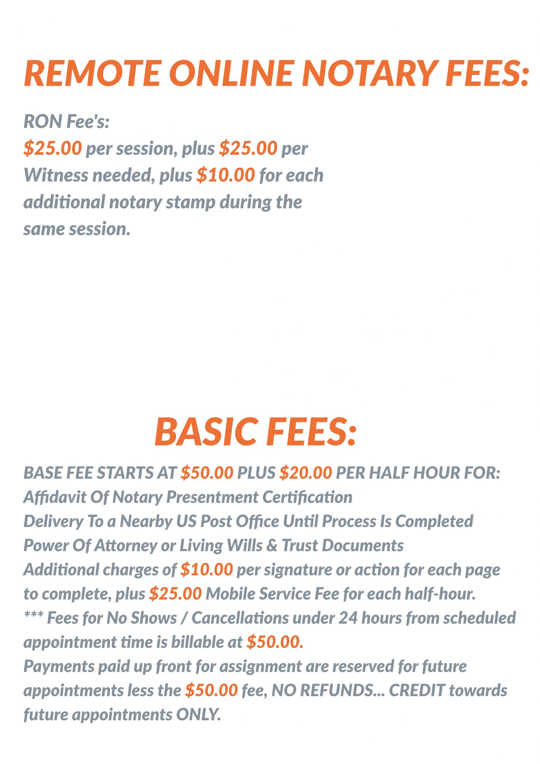 PRICING: – FLNOTARYSIGNINGS.COM