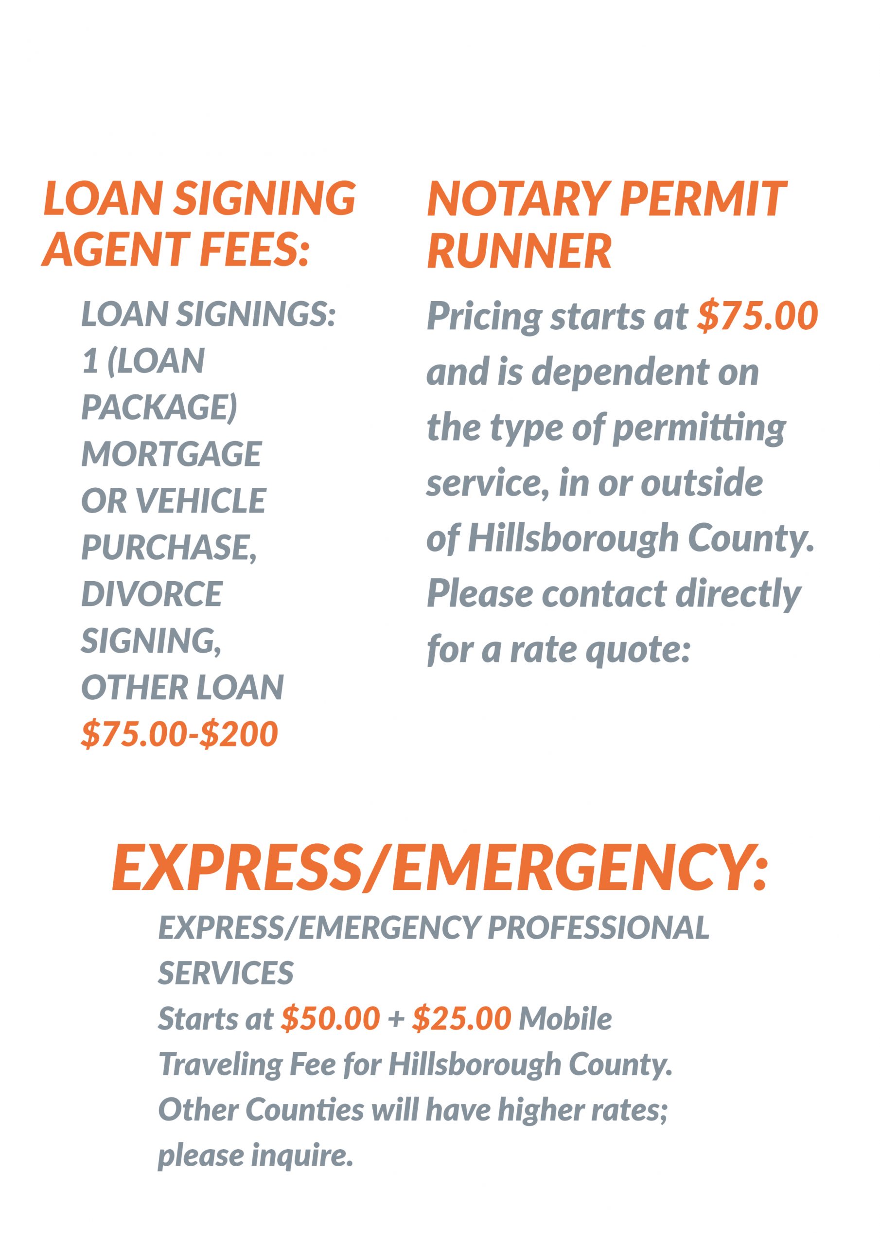 PRICING: – FLNOTARYSIGNINGS.COM